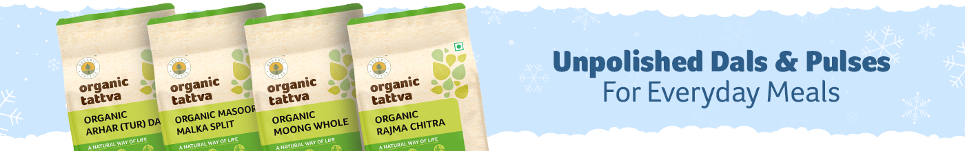 Buy Organic Dal & Pulses Online | Organic Tattva India
