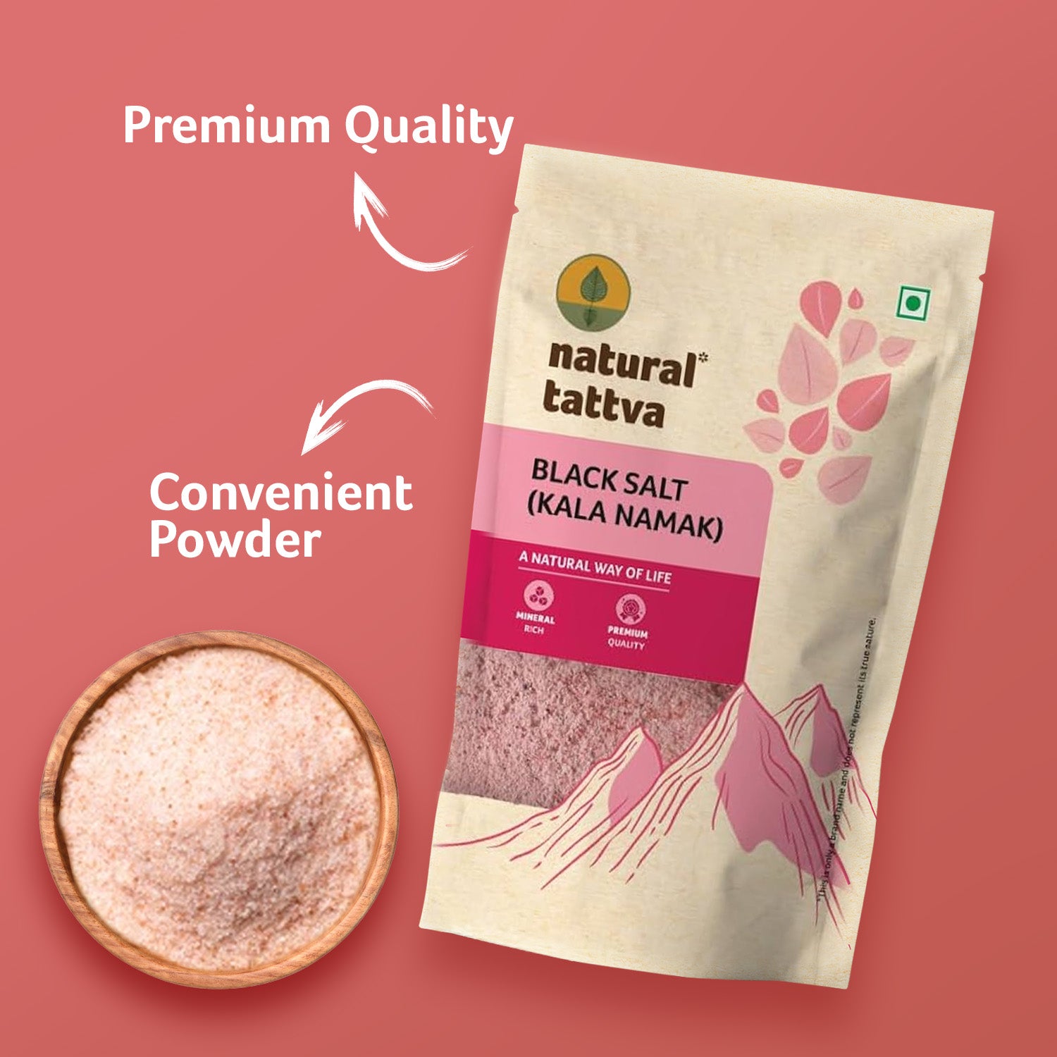 Organic Tattva, Natural Black Salt | Goodness of Minerals, Burst of ...