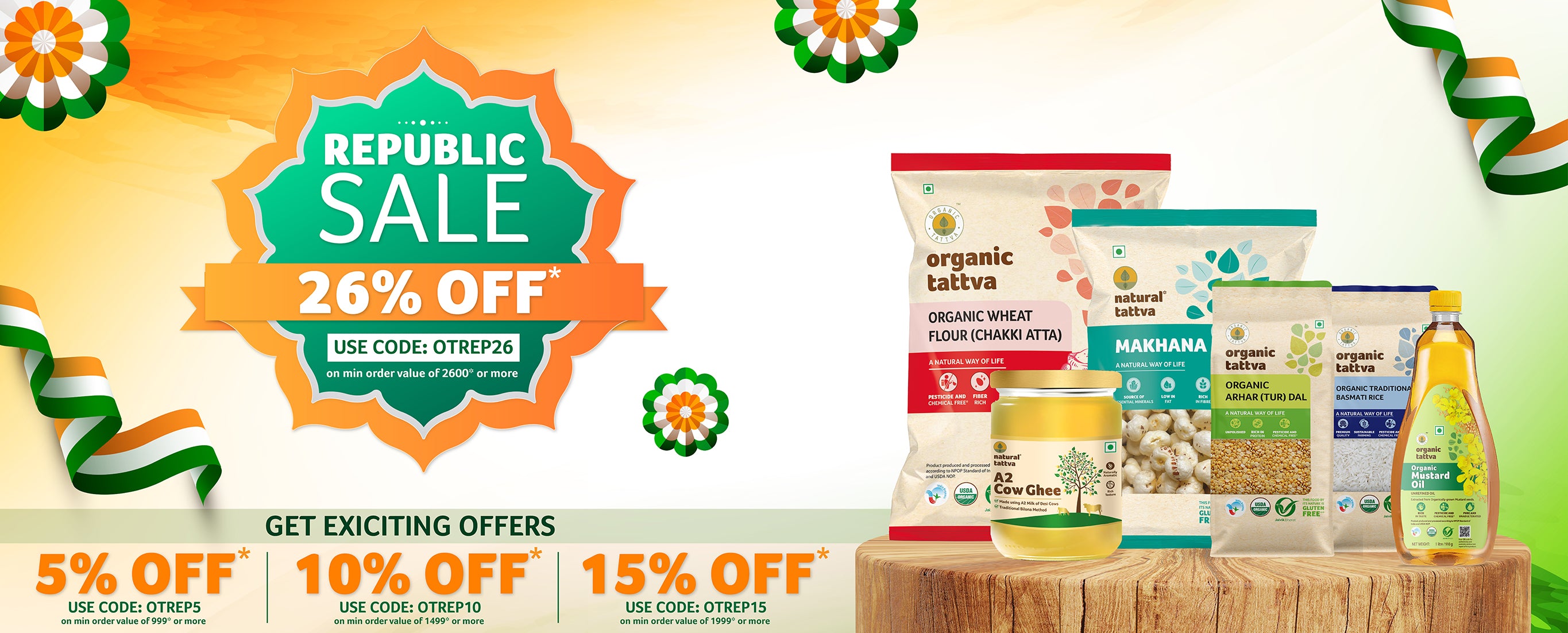 Buy Pure Organic and Healthy Foods Online - Organic Tattva