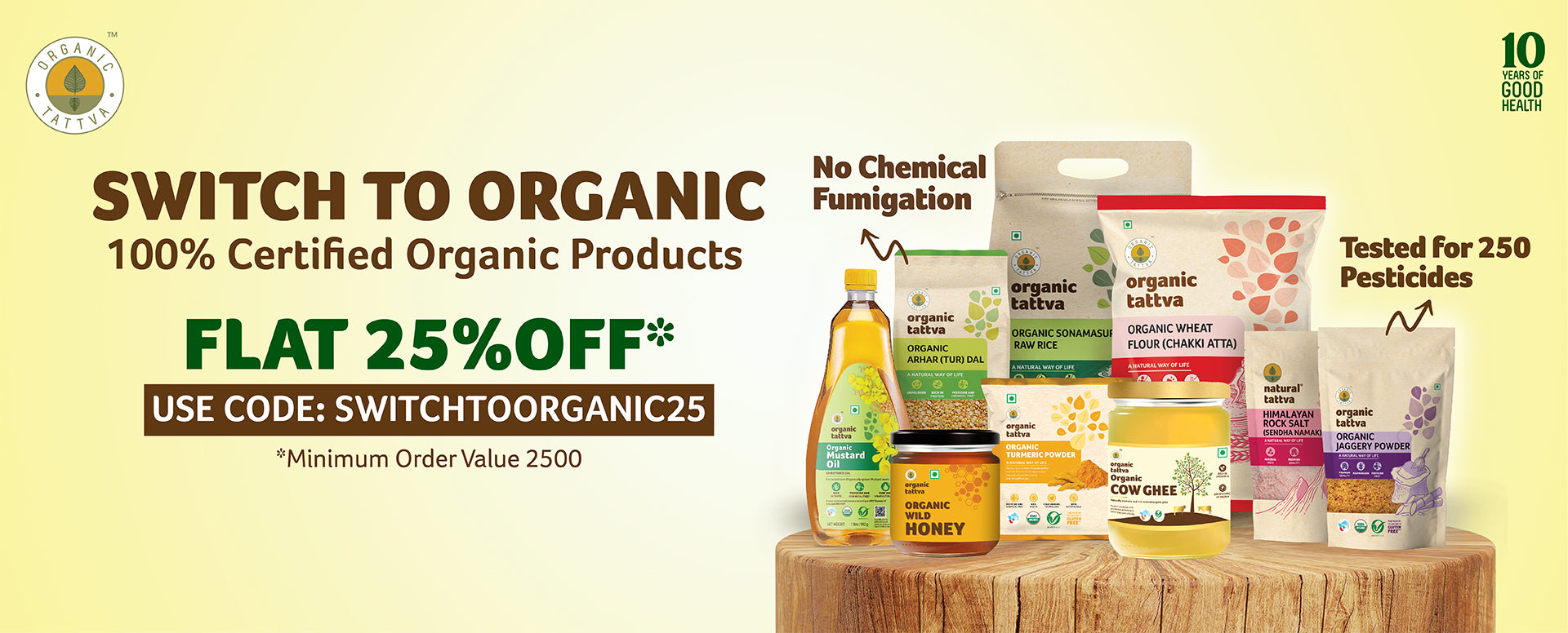 Buy Pure Organic and Healthy Foods Online - Organic Tattva