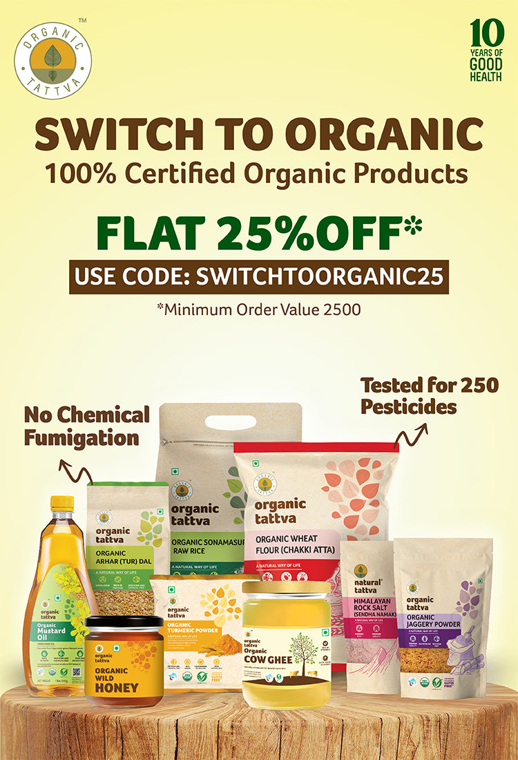 Buy Pure Organic and Healthy Foods Online - Organic Tattva