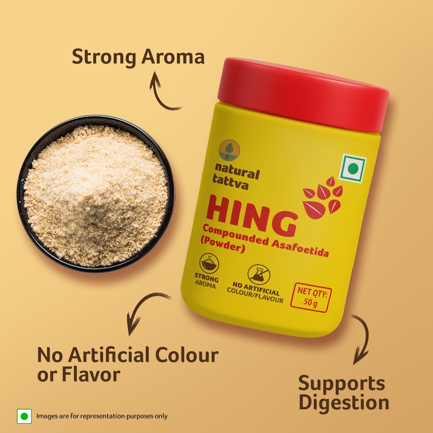 Buy Original Hing Powder | Best Hing Powder Online India – Organic Tattva